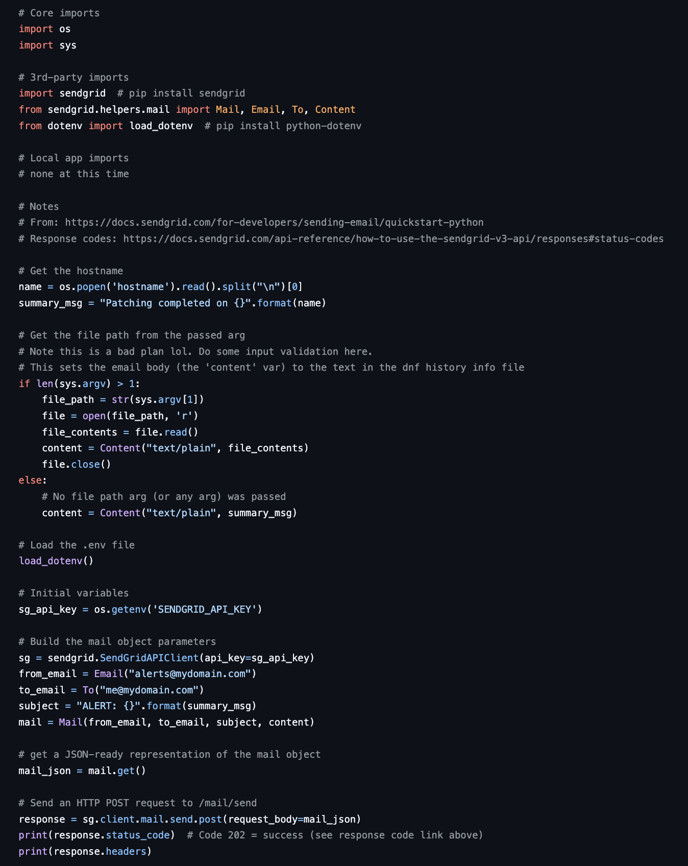 Patching RHEL with dnf-automatic